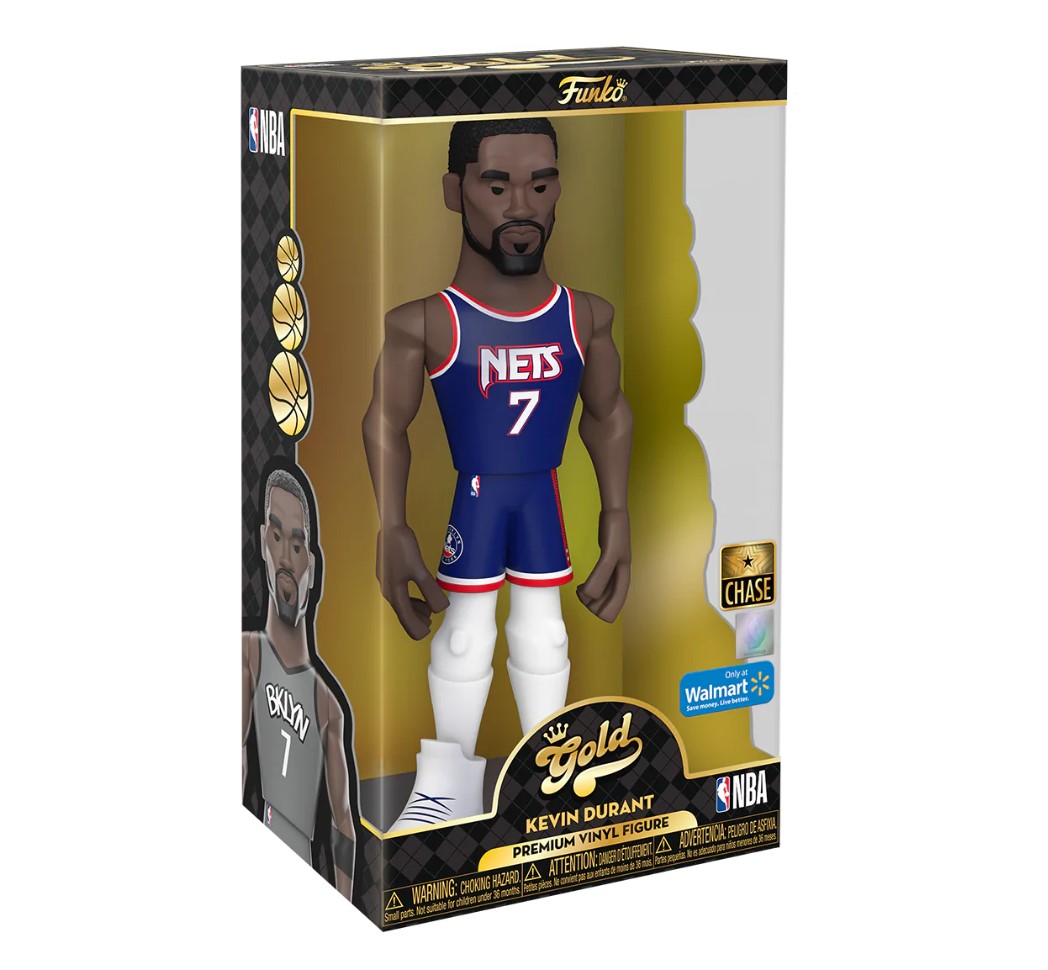 Figurina - Gold - NBA Nets: Kevin Durant, 30cm (doua culori) - Funko