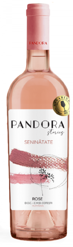 Vin rose - Pandora Stories, Pinot Noir, demisec, 2021 - Crama Pandora