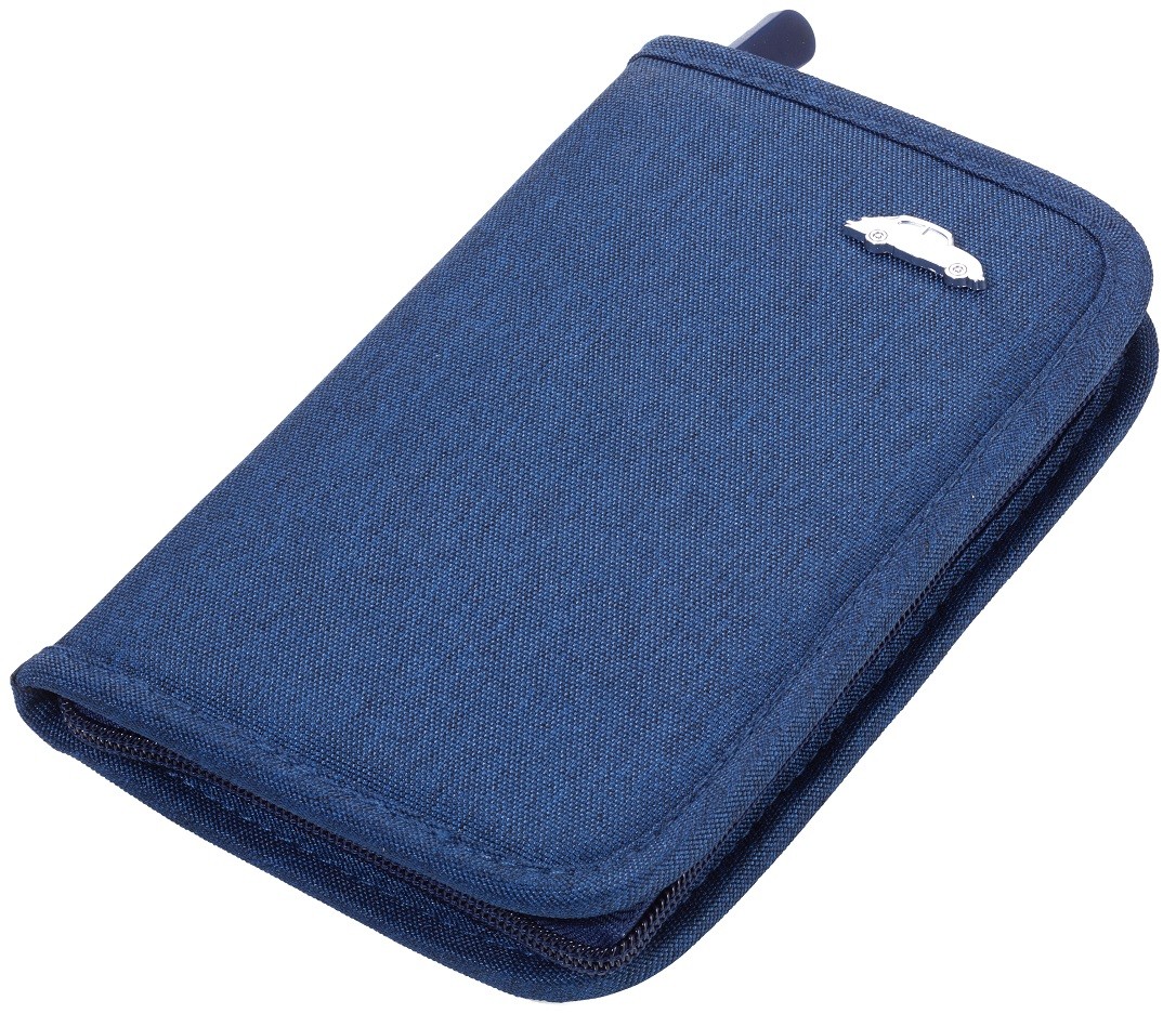 Husa documente - Safe Trip, Albastru - Troika