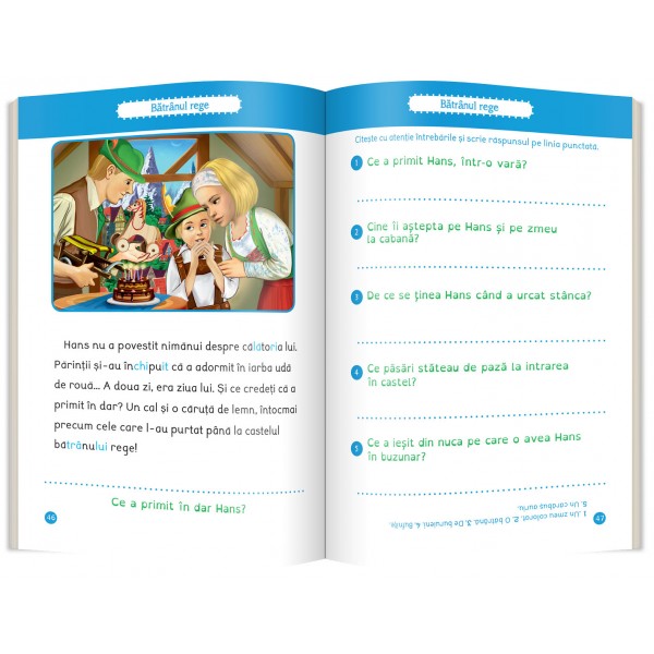 Pasarea fericirii. Batranul rege