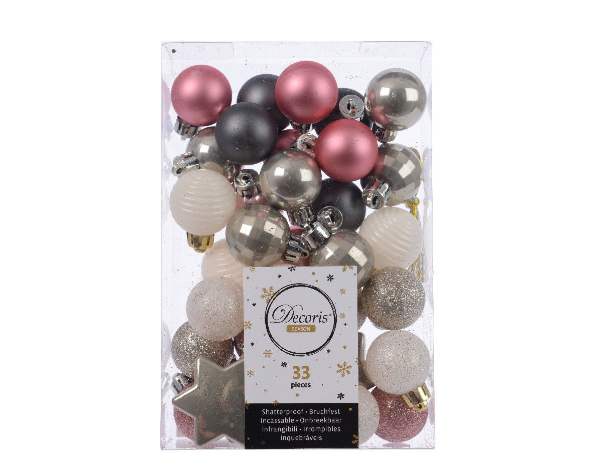 Globuri - Mix 33 decoris - Kaemingk