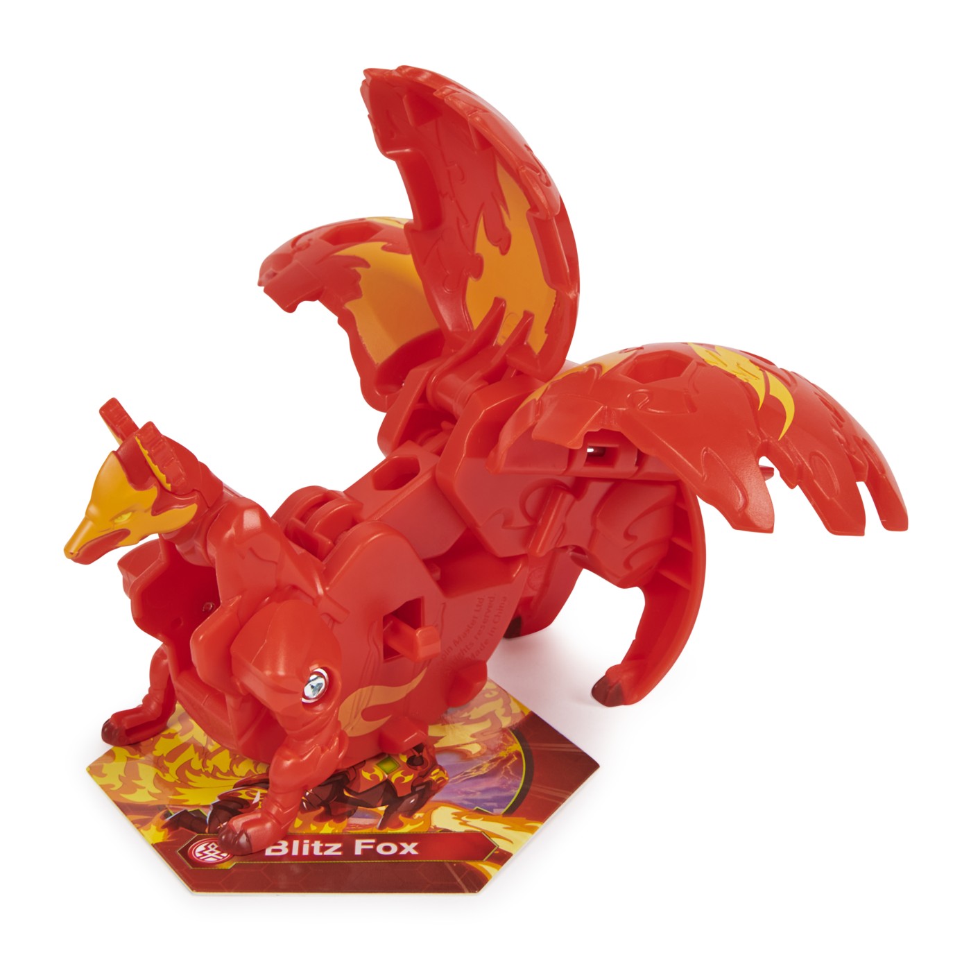 Figurina - Bakugan Evolutions S4 - Deka Blitz Fox - Spin Master ...