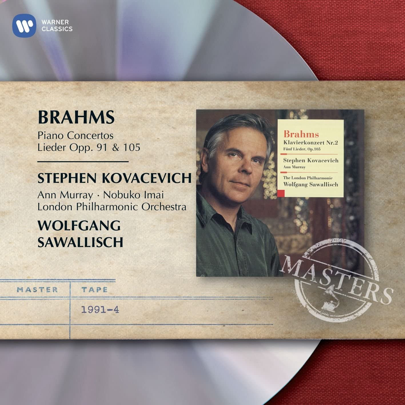 Brahms: Piano Concertos - Johannes Brahms, Stephen Kovacevich, Wolfgang Sawallisch
