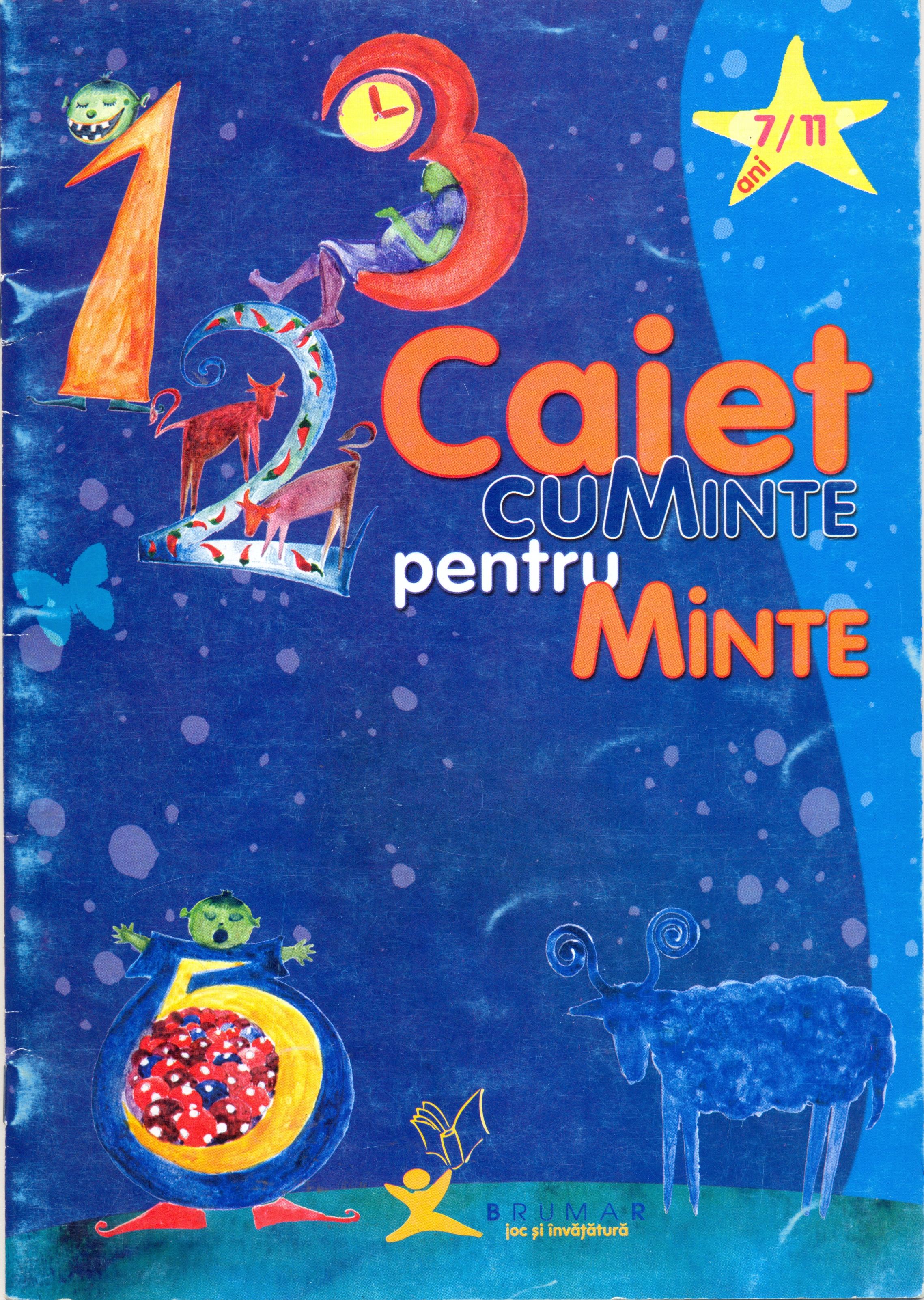 Caiet cuMinte pentru Minte - Adriana Poputa , Serban Foarta