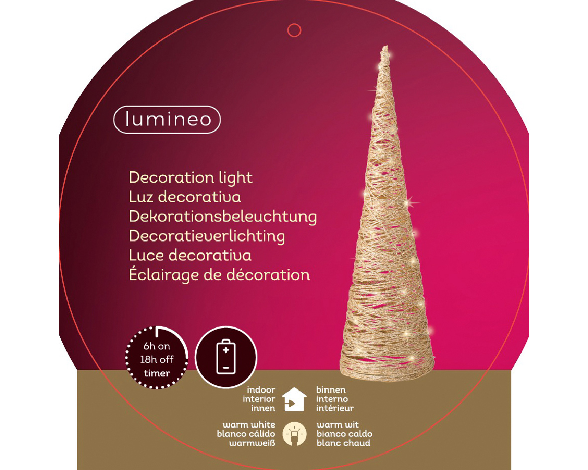 Decoratiune - Micro LED Cone - Kaemingk