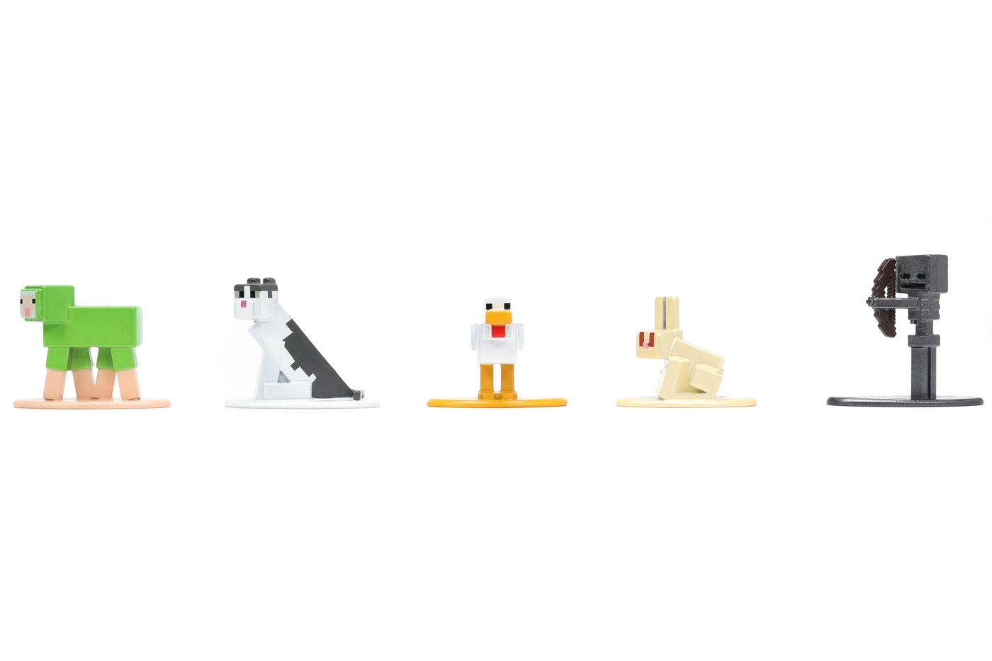 Set figurine - Nano Metalfigs - Minecraft Series 6, 20 bucati - Jada Toys