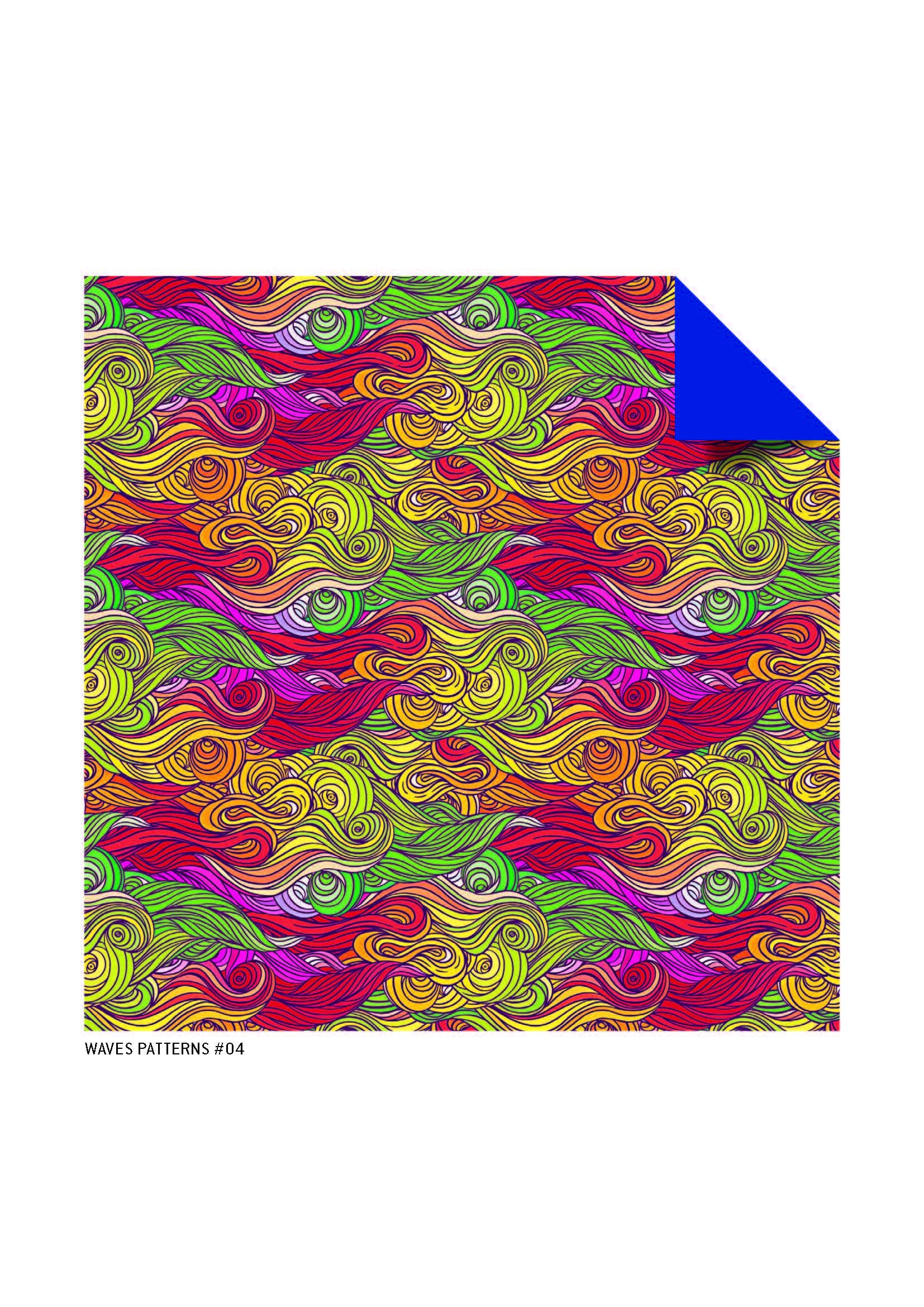 Origami Paper Wave Patterns - Tuttle Publishing