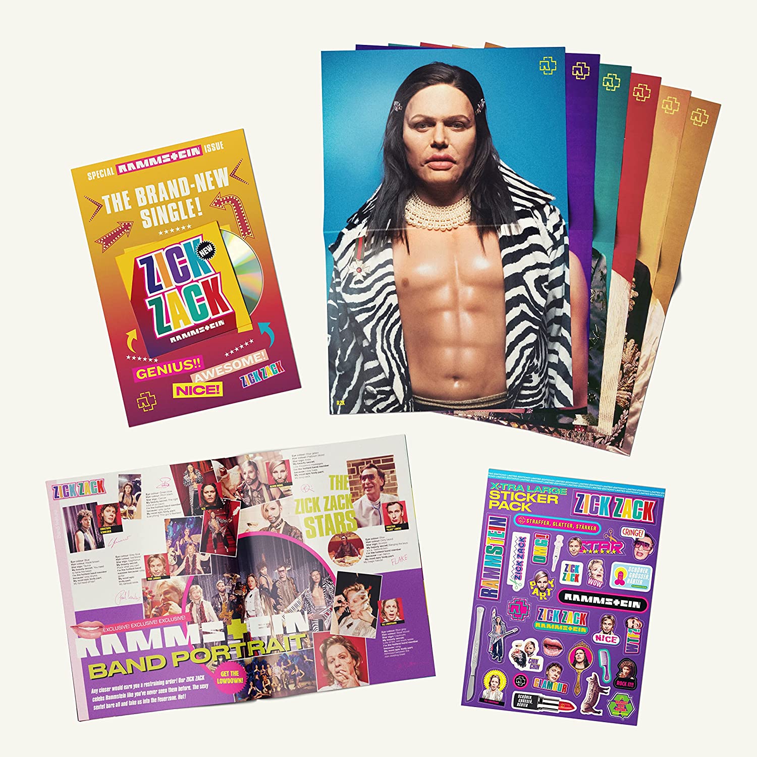 Zick Zack (English Magazine) - Rammstein