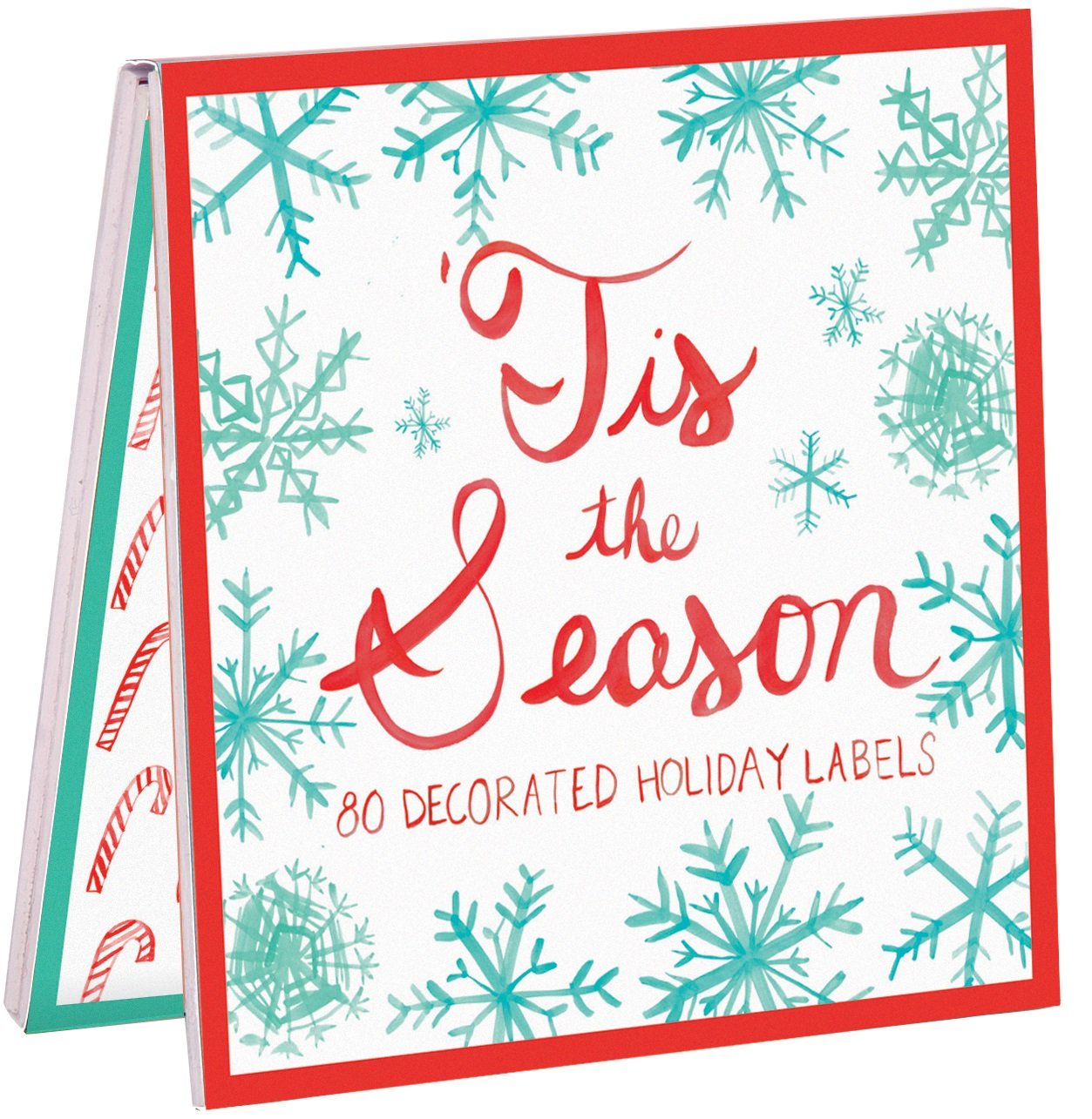 Sticky Notes - Tis the Season Holiday Label Set - Galison
