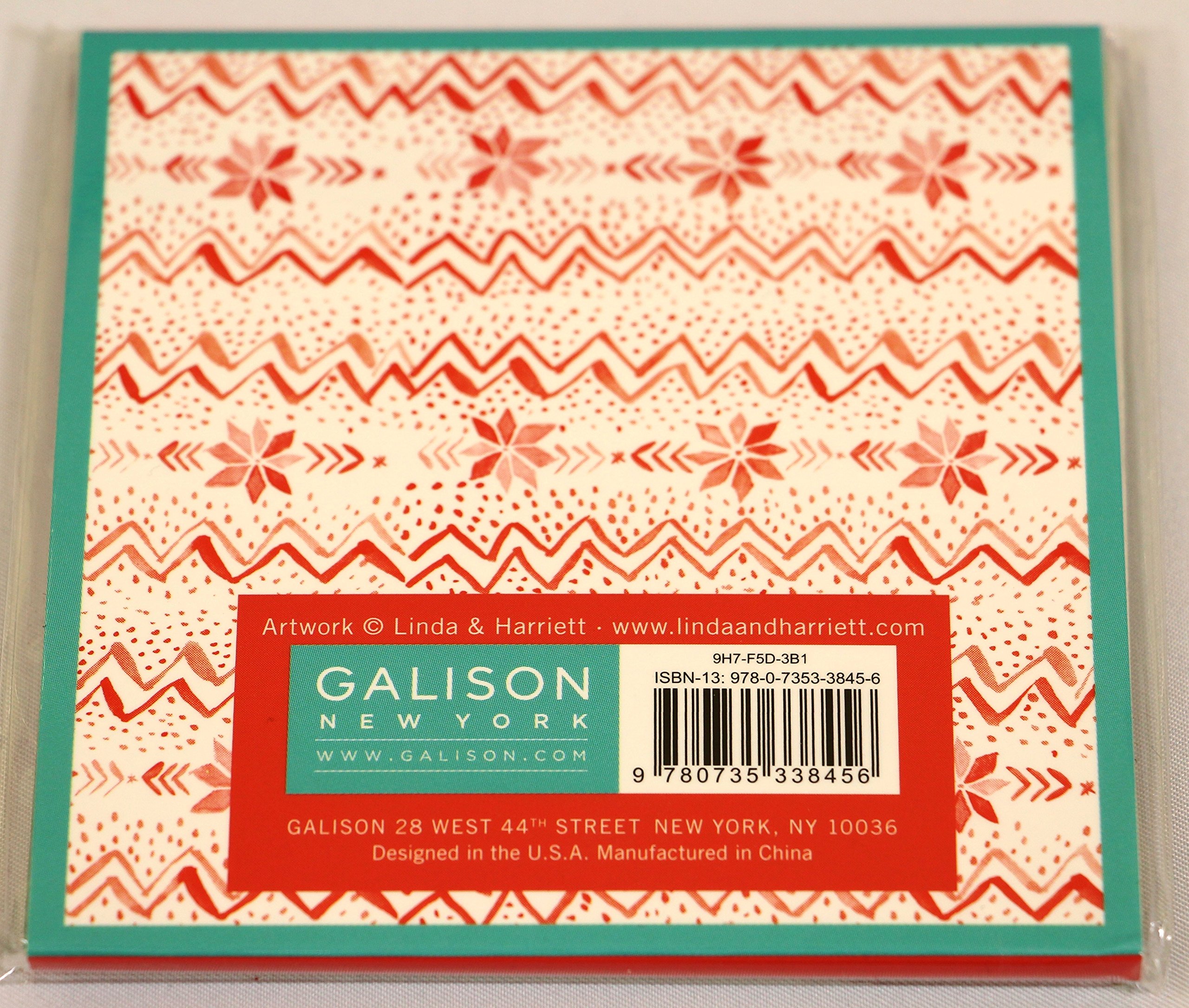 Sticky Notes - Tis the Season Holiday Label Set - Galison