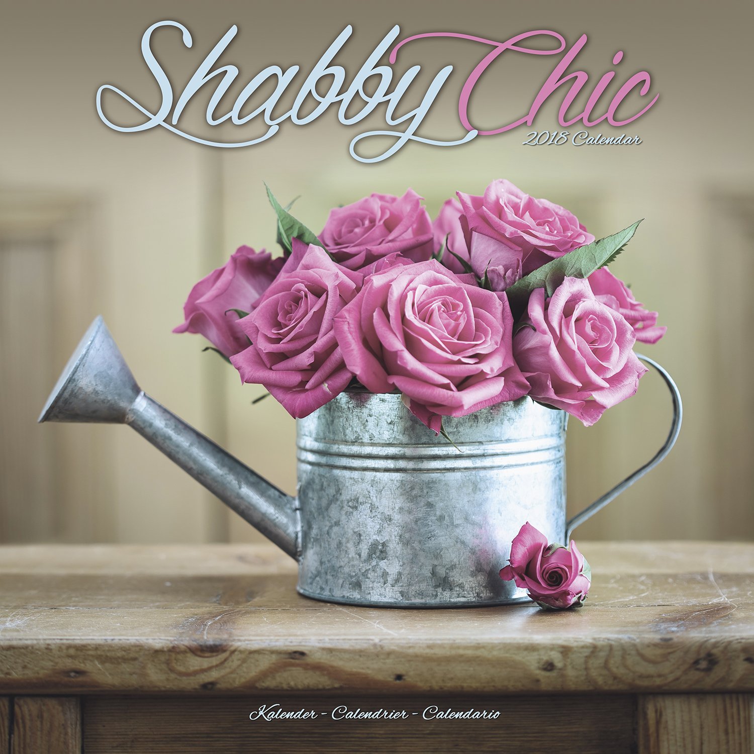 Calendar de perete 2018 - 16 luni - Shabby Chic - Avonside Publishing Ltd