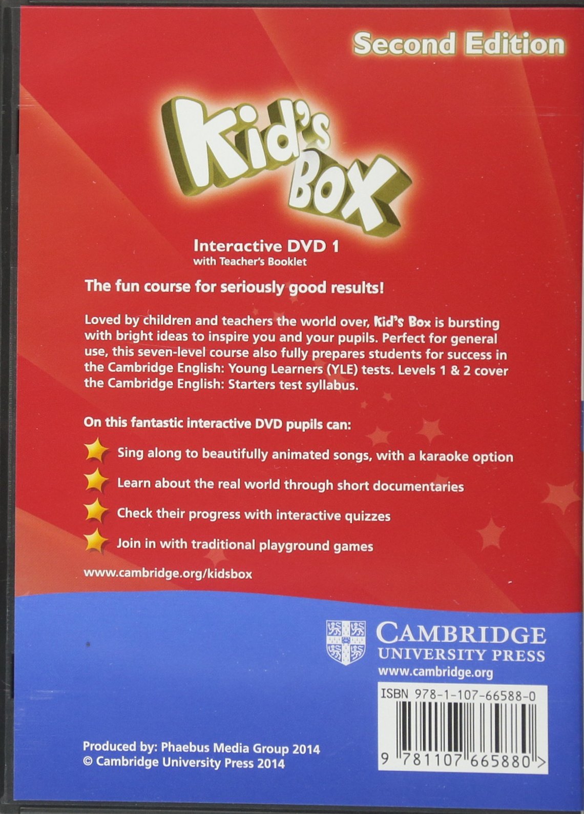 Kid's Box Level 1 Interactive DVD (NTSC) with Teacher's Booklet ...