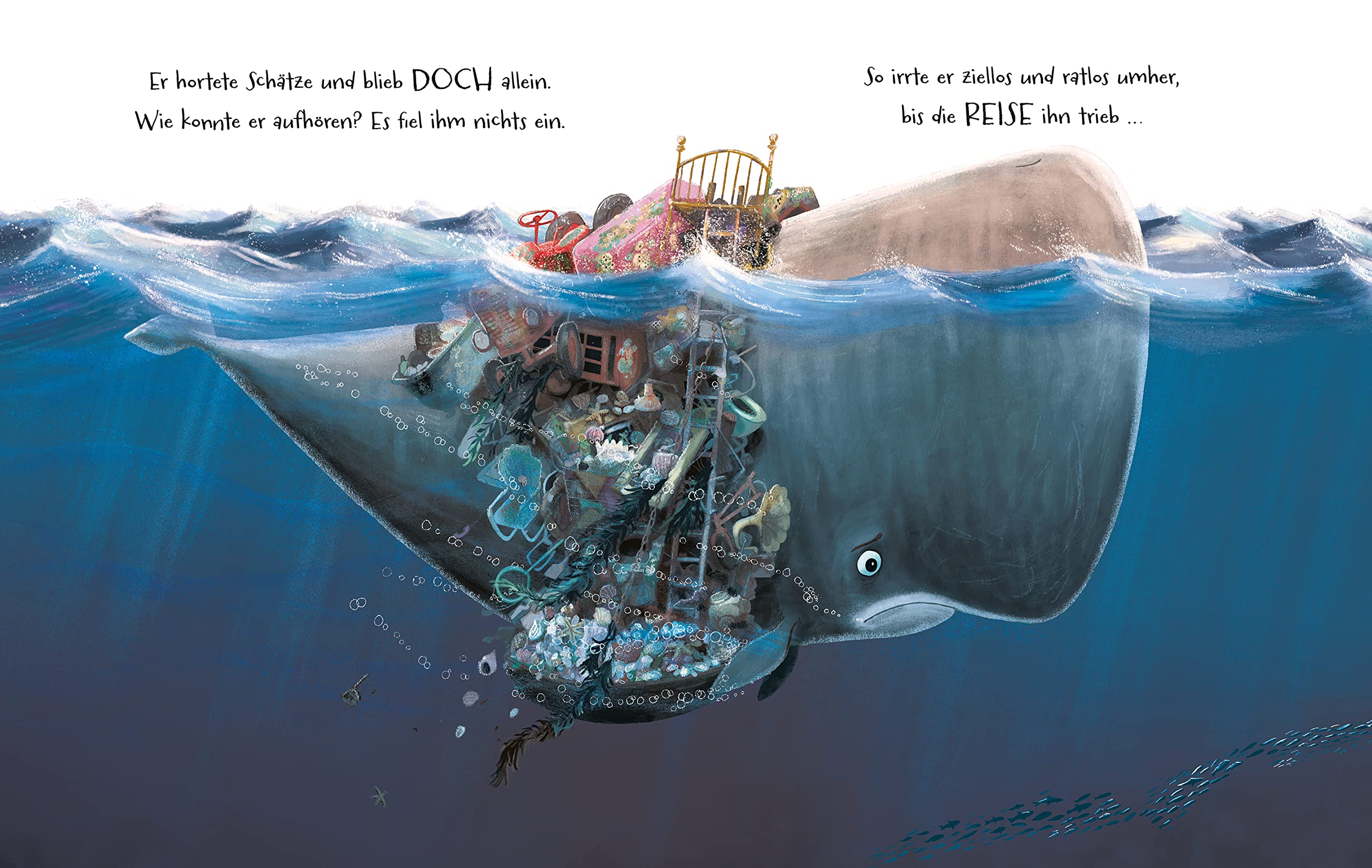 Der Wal, der immer mehr wollte - Rachel Bright