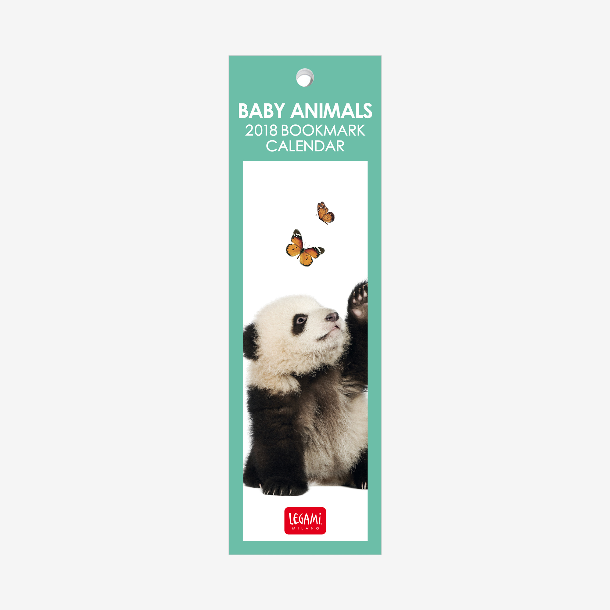 Semn de carte calendar 2018 - Baby Animals - Legami