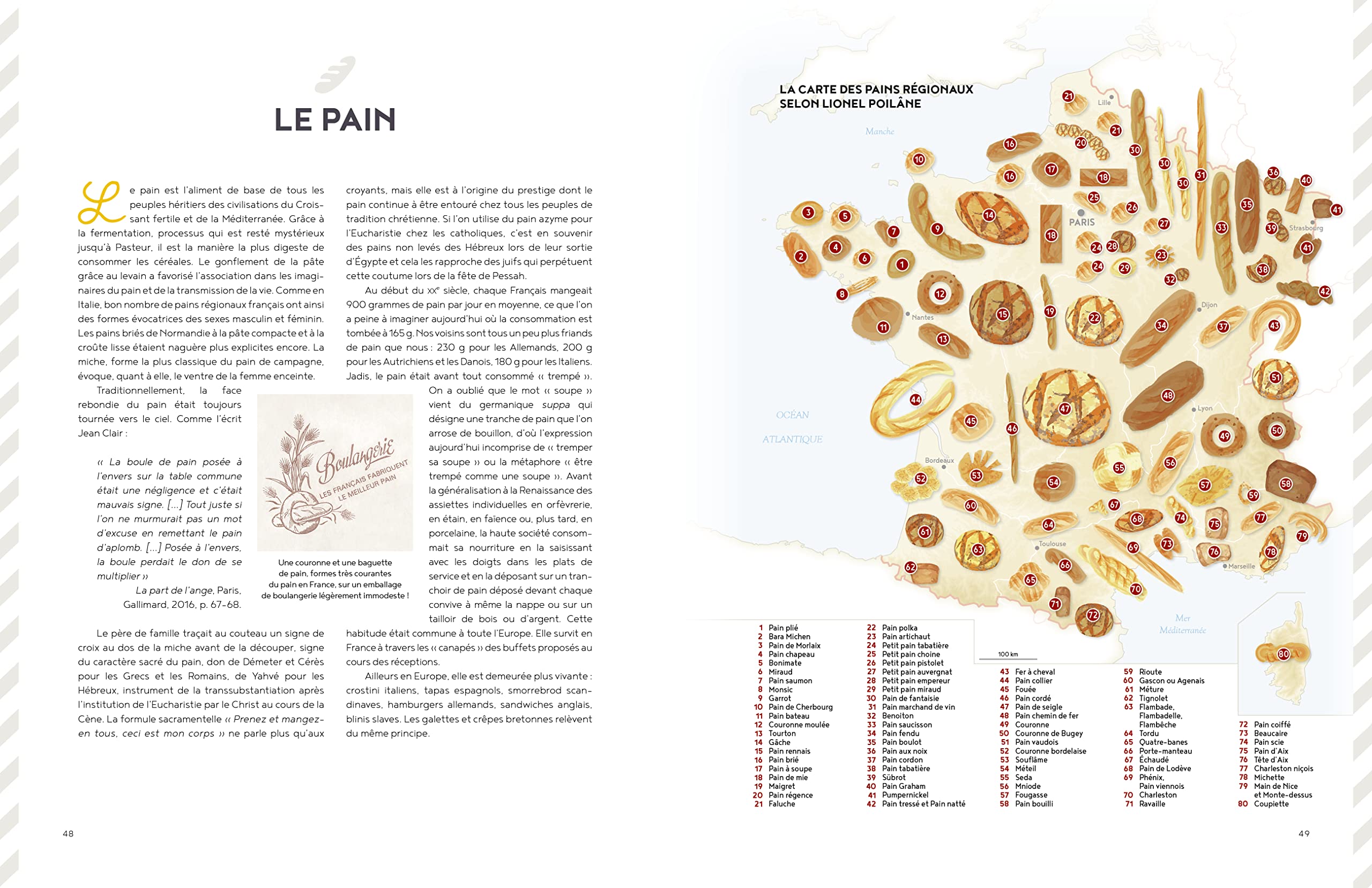 Atlas gastronomique de la France - Jean-Robert Pitte