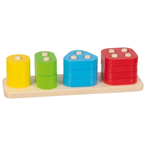 Jucarie educativa - Shape sorting game, Learning to Count - Goki