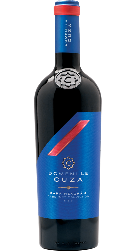 Vin rosu - Domeniile Cuza - Rara Neagra & Cabernet Sauvignon, sec ...