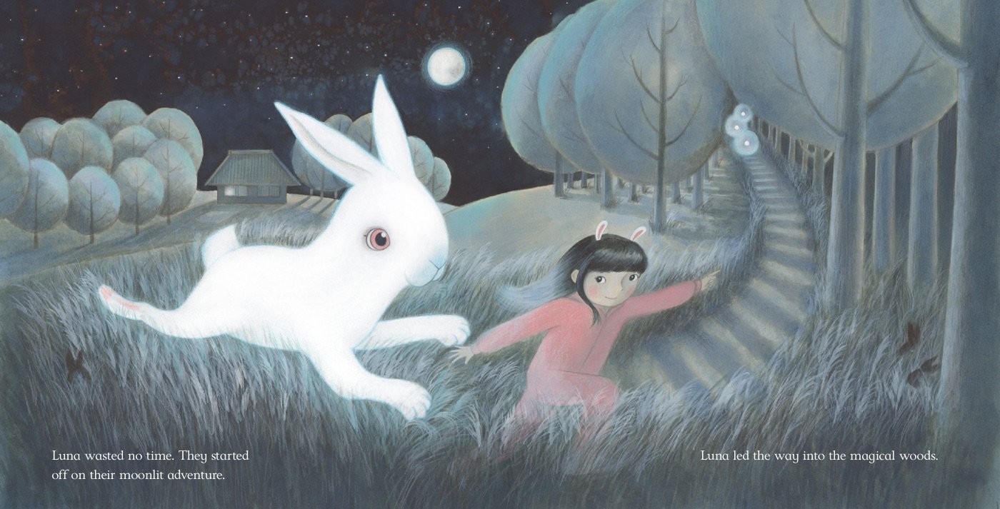 Luna and the Moon Rabbit - Camille Whitcher