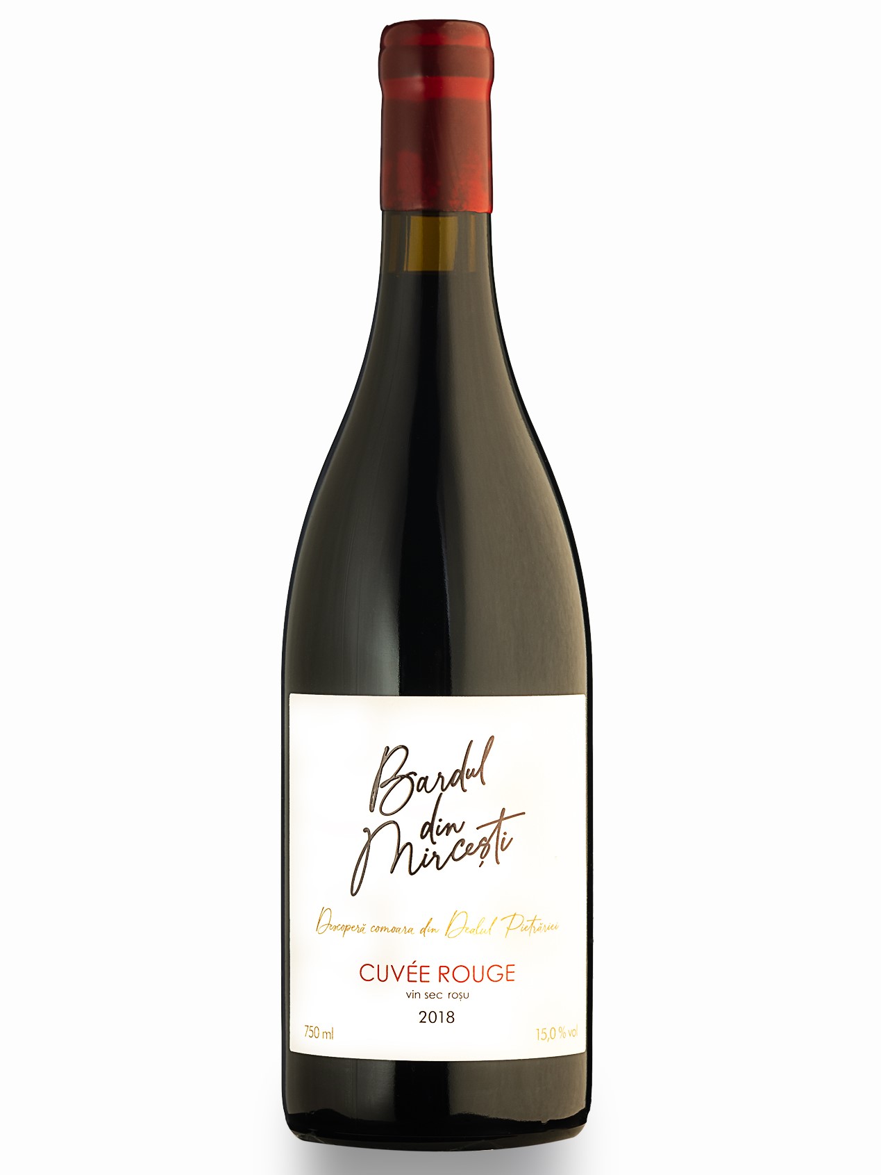 Vin rosu - Bardul din Mircesti - Cuvee Rouge, sec, 2018 - Crama Mircesti