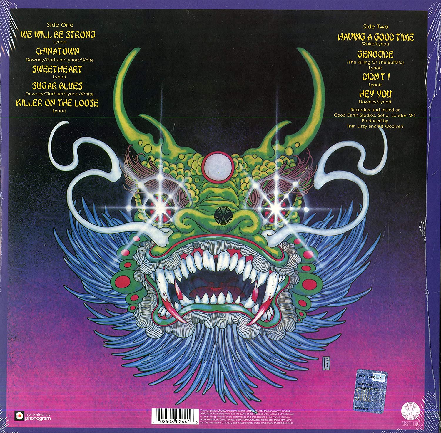 Chinatown - Vinyl - Thin Lizzy