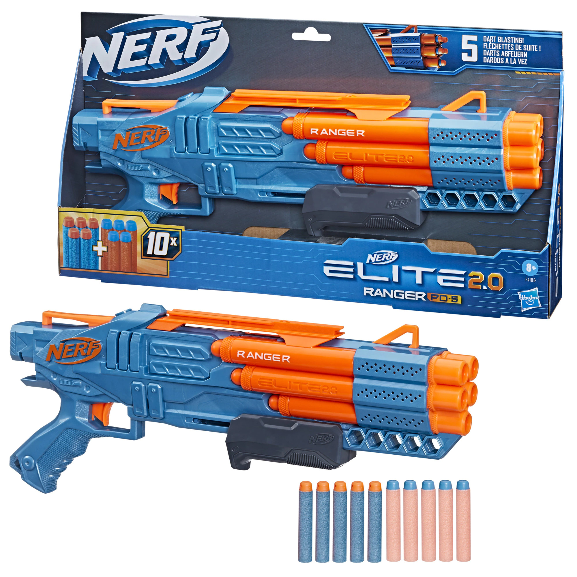 Blaster Nerf - Elite 2.0 - Ranger PD-5 - Hasbro