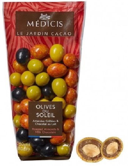Bomboane cu migdale prajite - Ciocolata cu lapte - Medicis