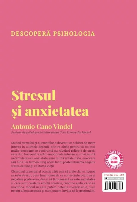 Stresul si anxietatea - Antonio Cano Vindel
