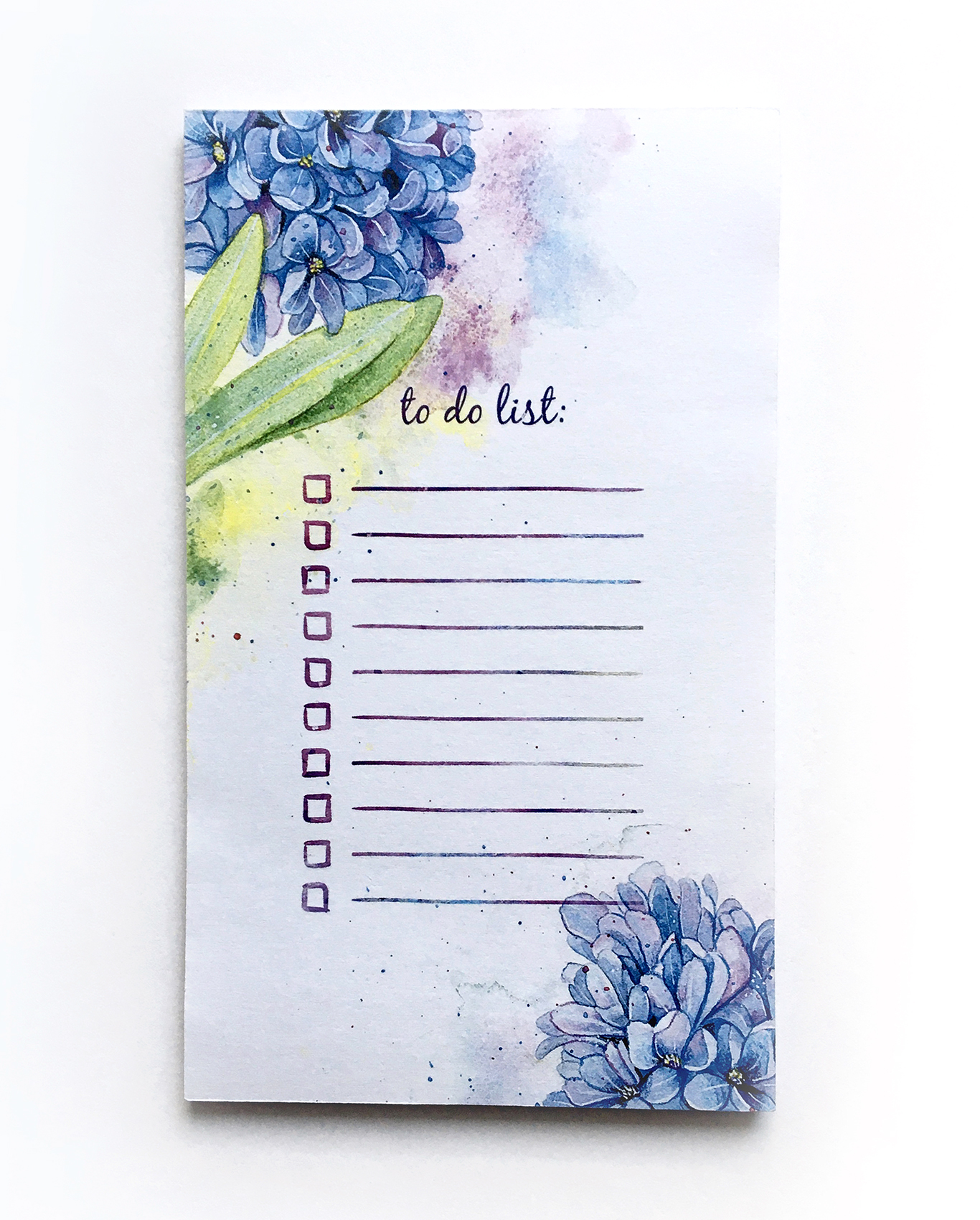 Carnet - To Do List - Zambila - The Creative Blossom