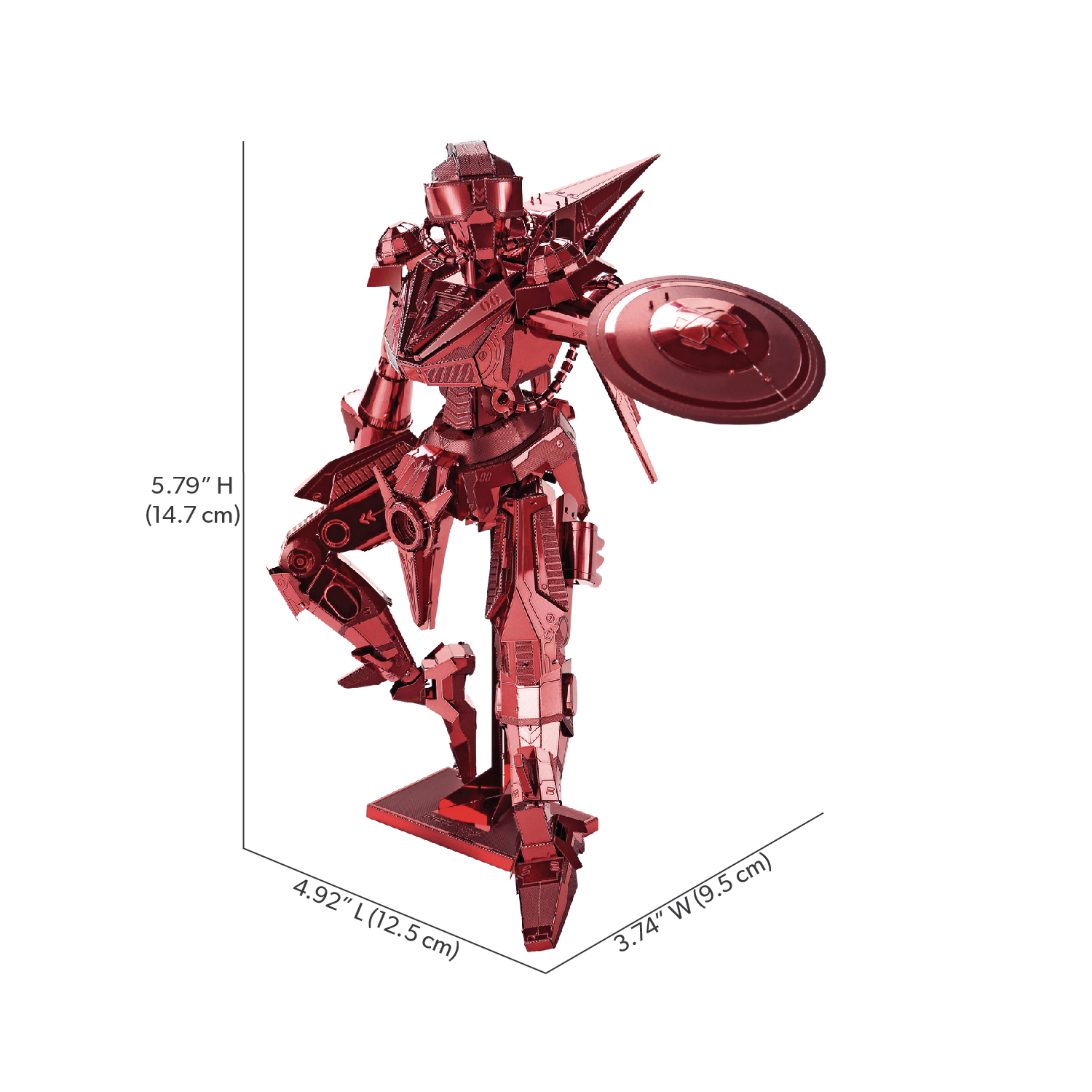 Puzzle 3D - Omul Scut - Robotime