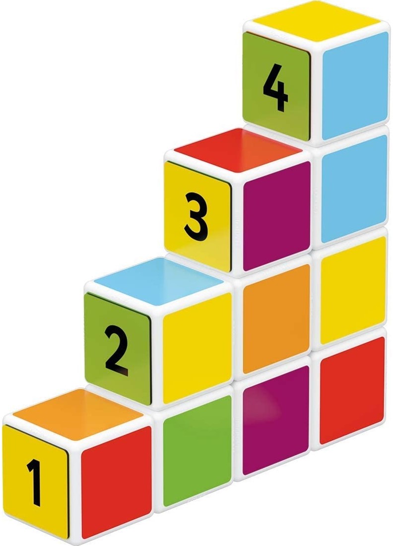 Set de constructie magnetic - Magicube - Cuburi Cu Numere 2, 55 piese ...