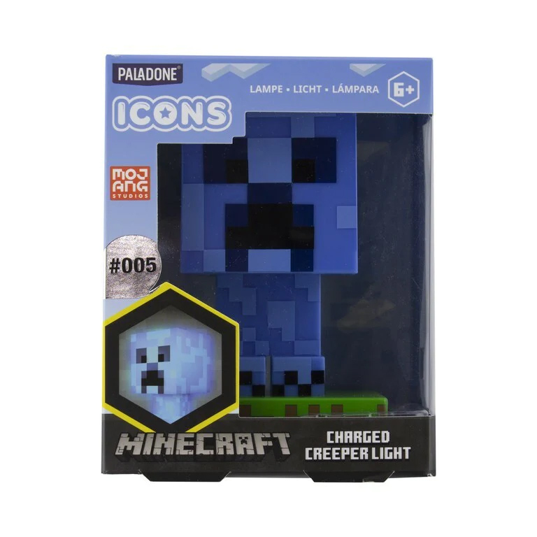 Lampa - Icons - Minecraft Charged Creeper Light - Paladone