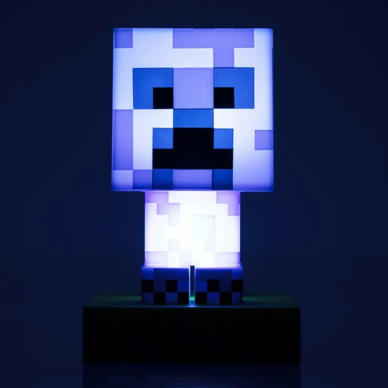 Lampa - Icons - Minecraft Charged Creeper Light - Paladone