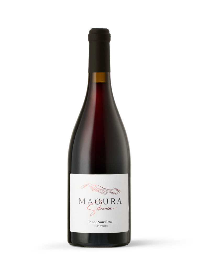 Vin rosu - Magura Silvaniei - Pinot Noir, sec, 2019 - Podgoria Silvania