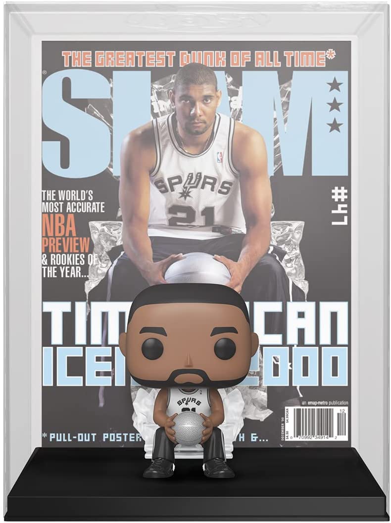 Figurina - NBA Cover - Slam - Tim Duncan - Funko