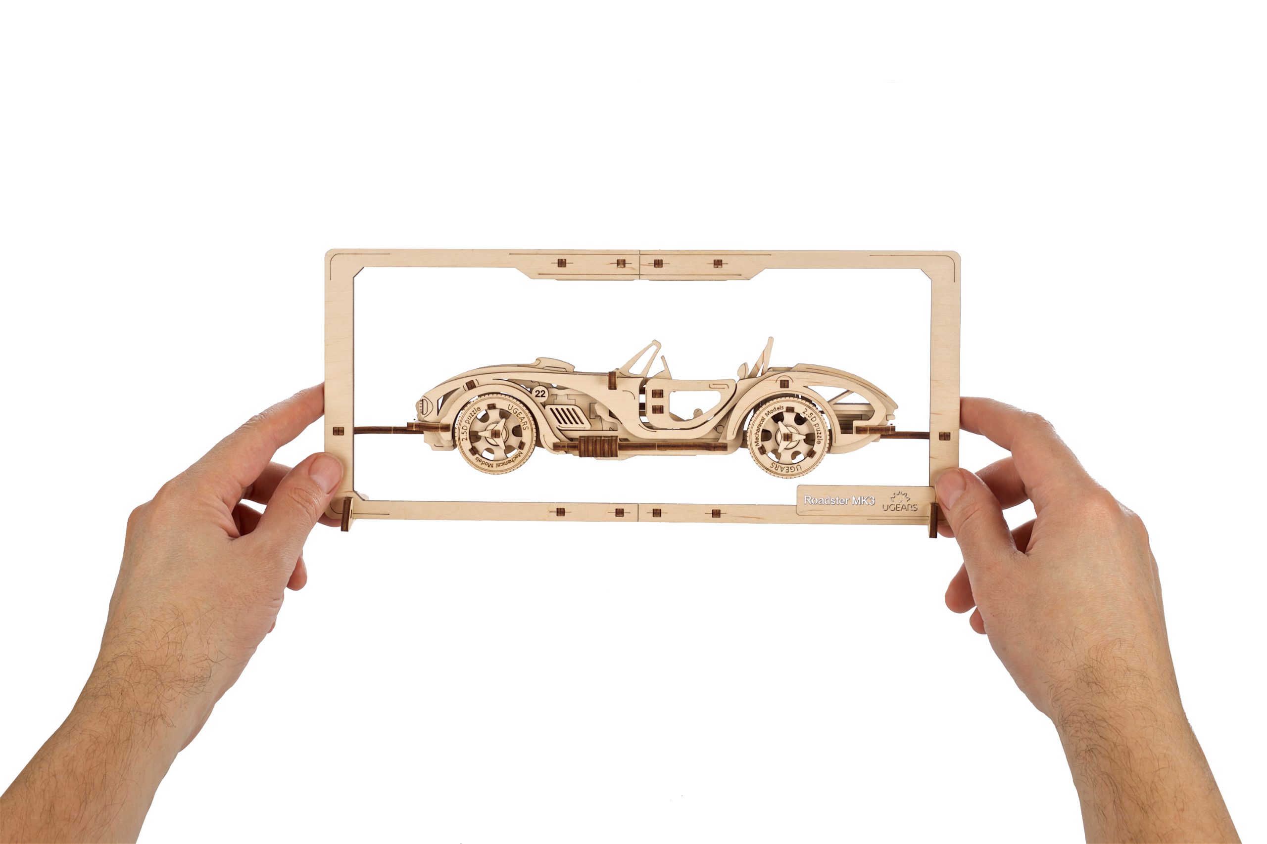 Puzzle mecanic - Roadster MK3 2.5D - Ugears