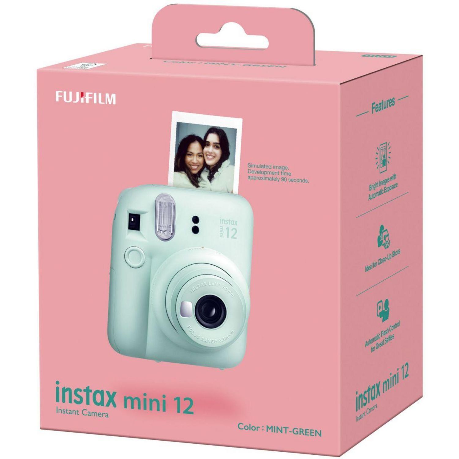 Aparat Foto Instax Mini 12 Mint Green Fujifilm Aparat Foto Instax Mini 12 Mint Green Fujifilm