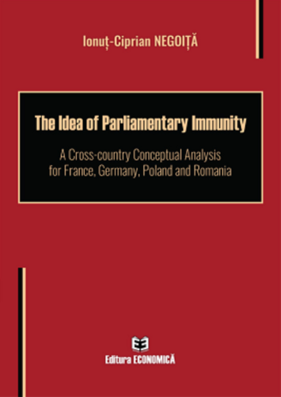 The Idea of Parliamentary Immunity - Ionut-Ciprian Negoita