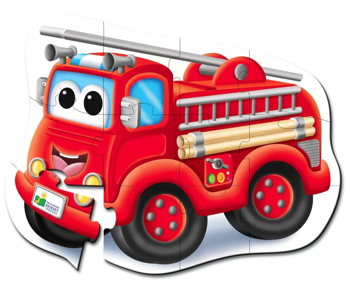 Puzzle de podea - Camion de Pompieri - The Learning Journey
