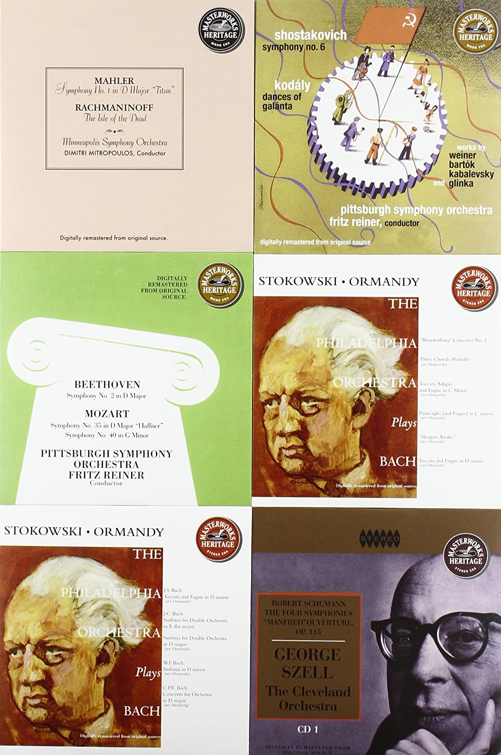 Masterworks Heritage Collection - Various Artists, Various Artists