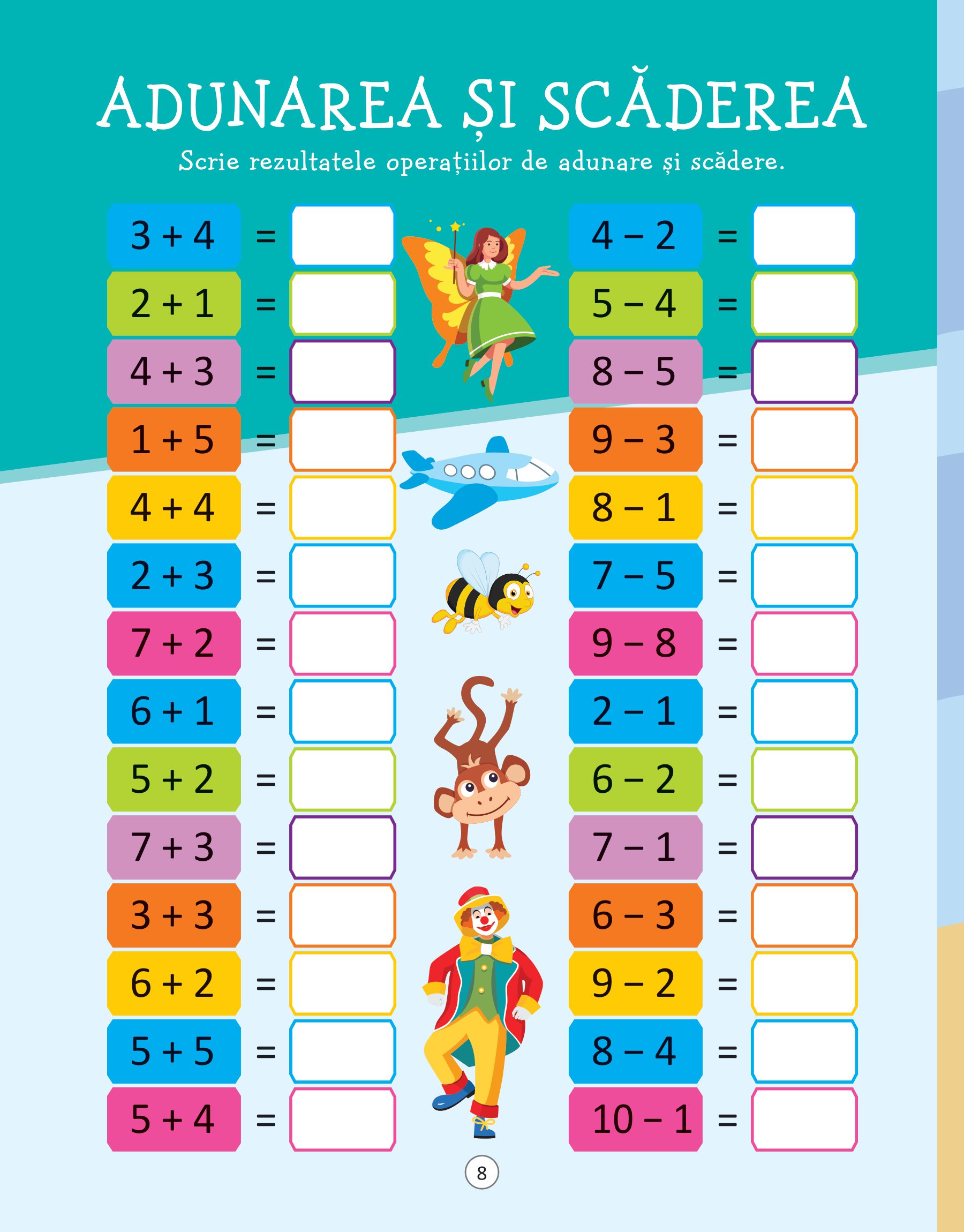 Invata singur. Carte de activitati 5+ ani