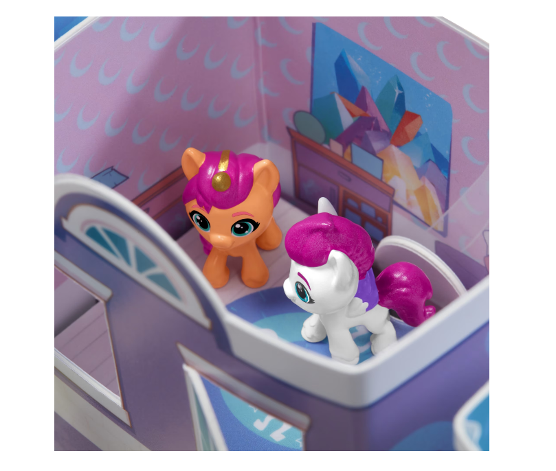 Set de joaca My Little Pony Mini World Magic - Epic Mini Crystal Brighthouse - Hasbro
