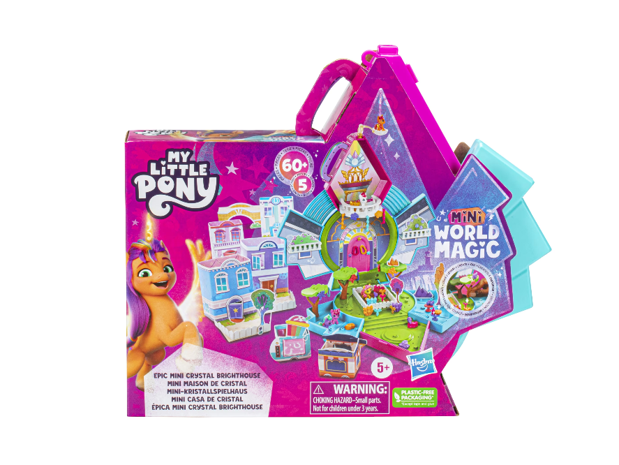 Set de joaca My Little Pony Mini World Magic - Epic Mini Crystal Brighthouse - Hasbro