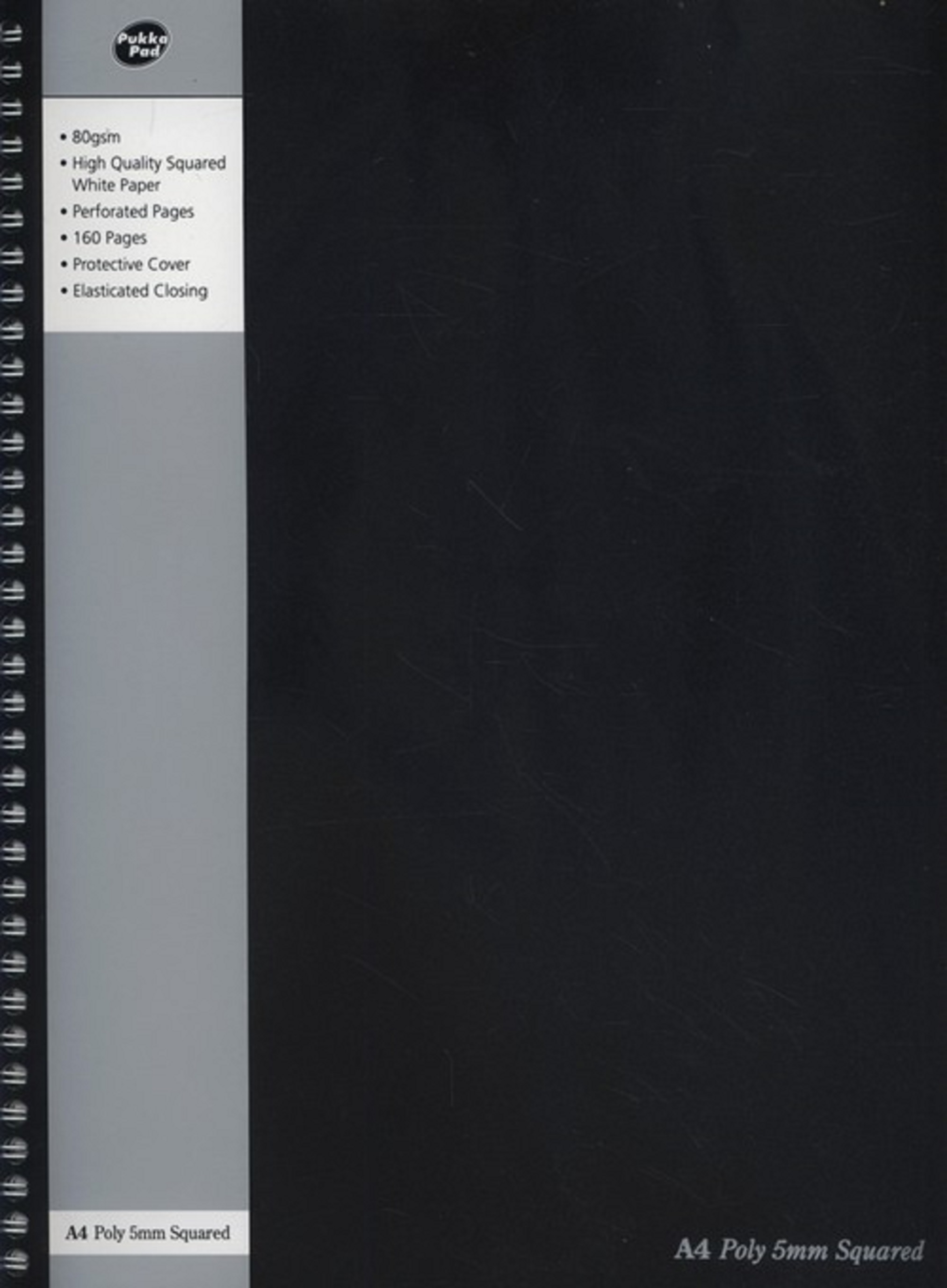Caiet A4 matematica cu spirala - Pukka Pads - Pukka Pad Caiet A4 matematica cu spirala - Pukka Pads - Pukka Pad