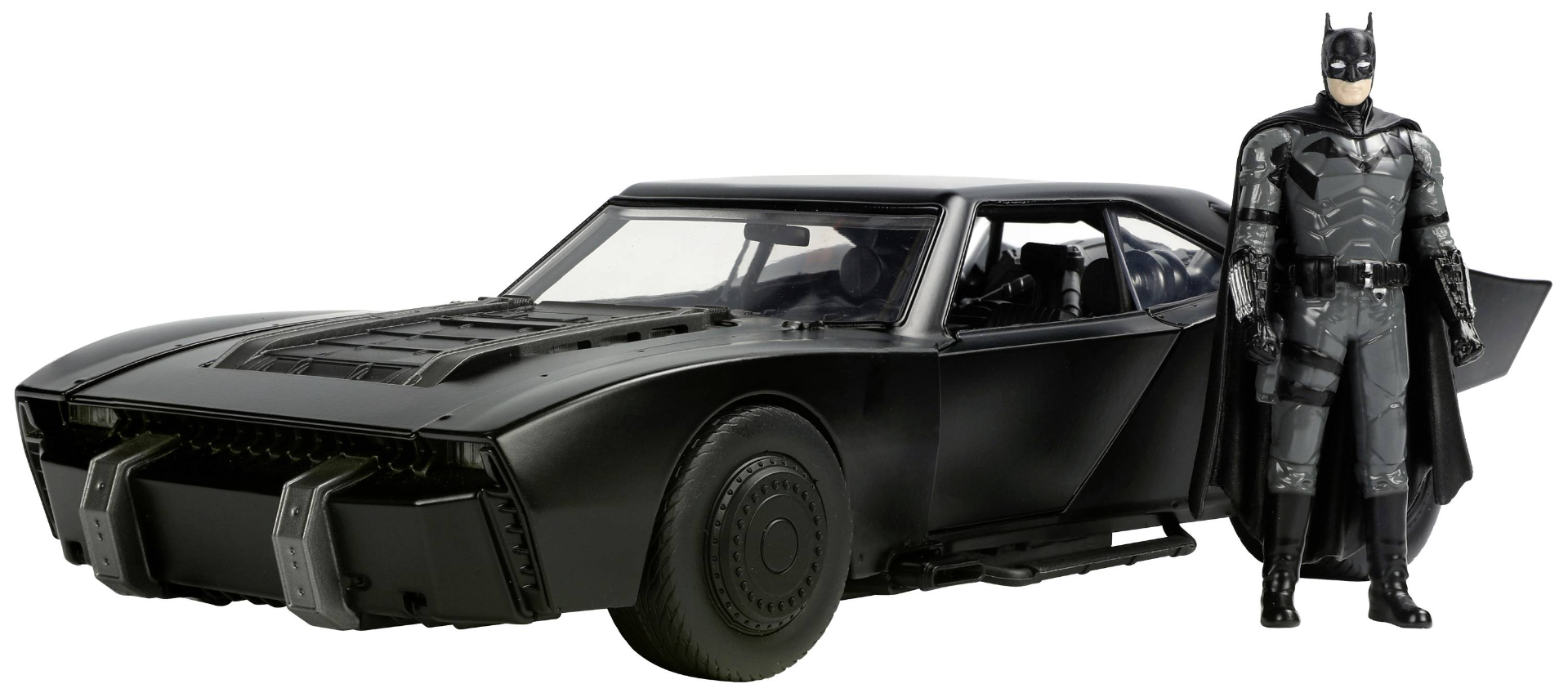 Set masina si figurina - Batman & Batmobile - Jada Toys