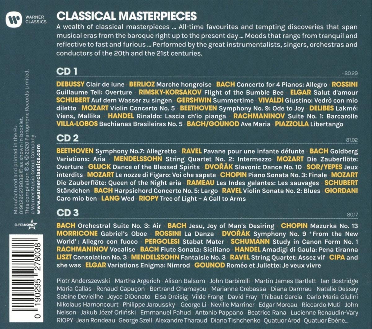 Classical Masterpieces - Various Artists