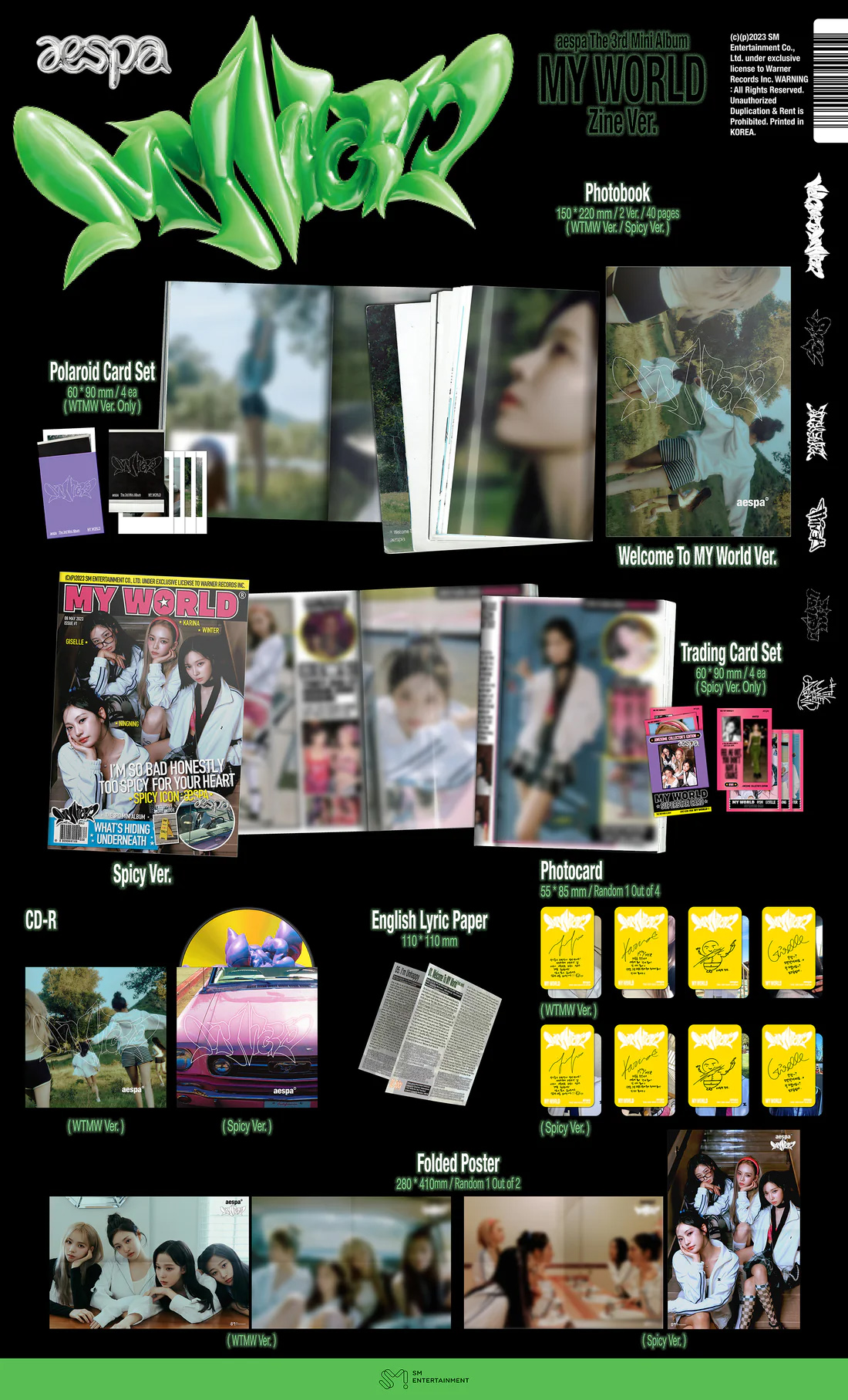 My World (Zine Version, Spicy Version) - Aespa