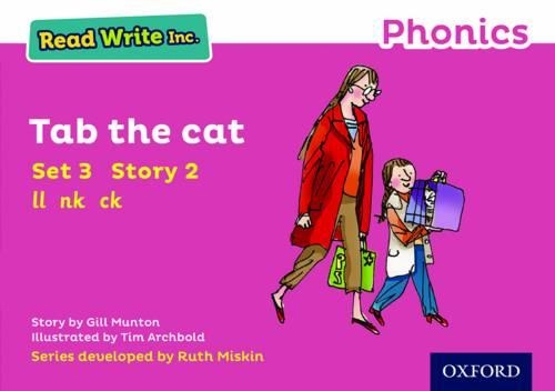 Read Write Inc. Phonics: Pink Set 3 Storybook 2 Tab the Cat - Gill Munton