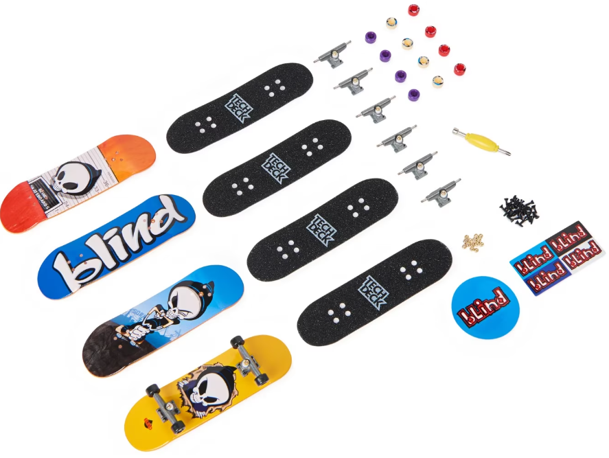 Set 4 Tech Deck - Blind - Spin Master