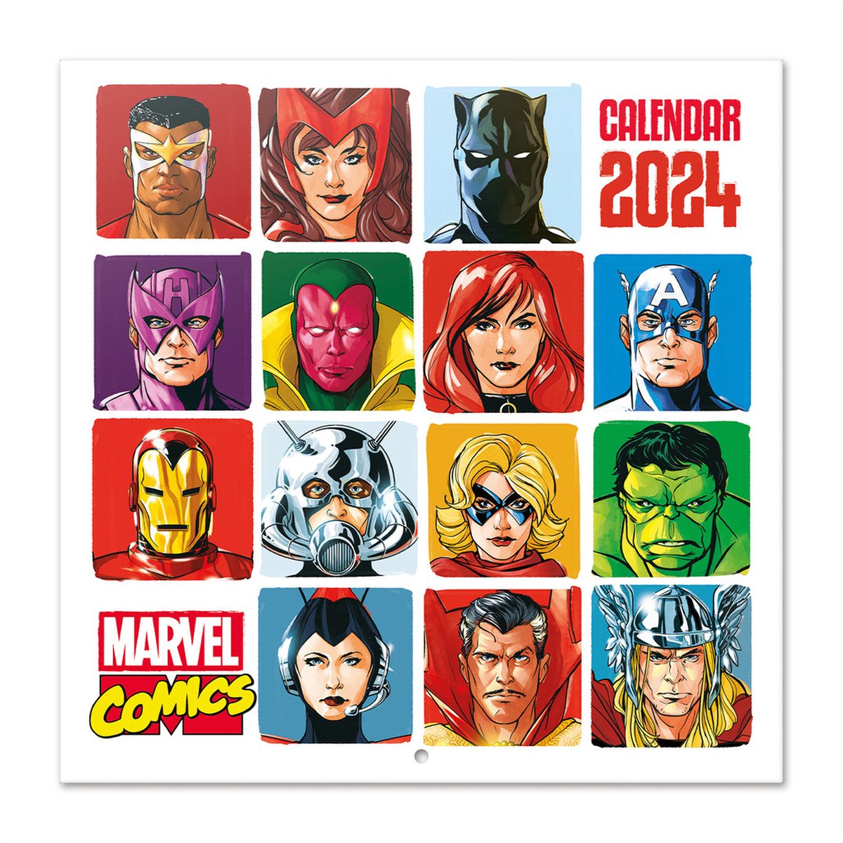 Calendar de perete 2024 - Marvel Comics - Grupo Erik