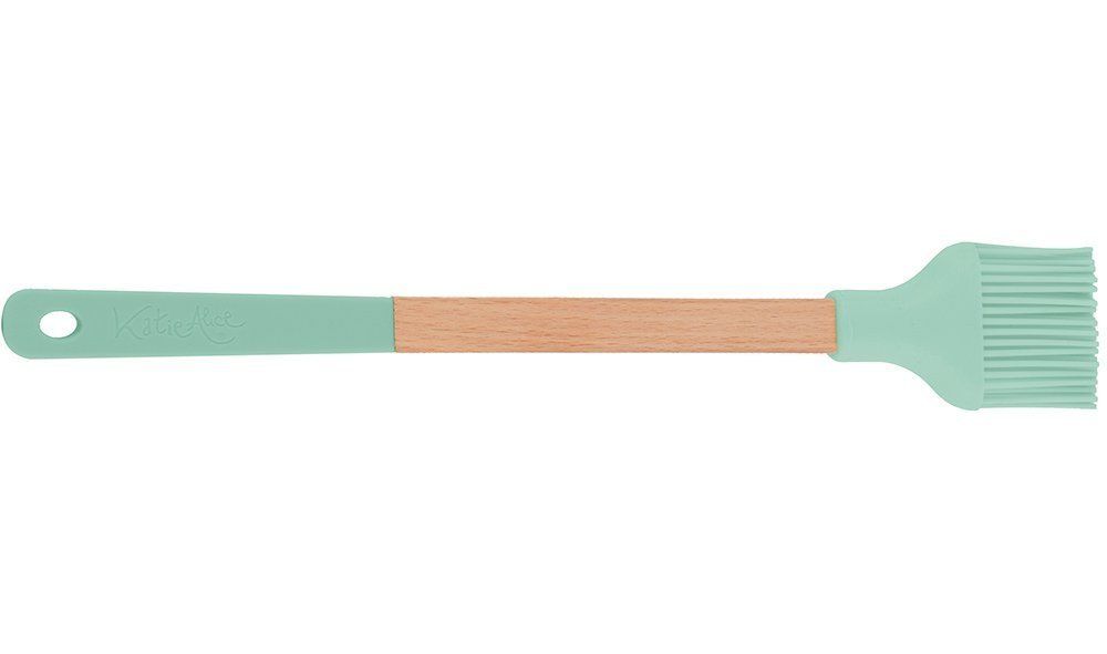 Pensula pentru prajituri - Flower Beech & Silicone Pastry Brush Green ...